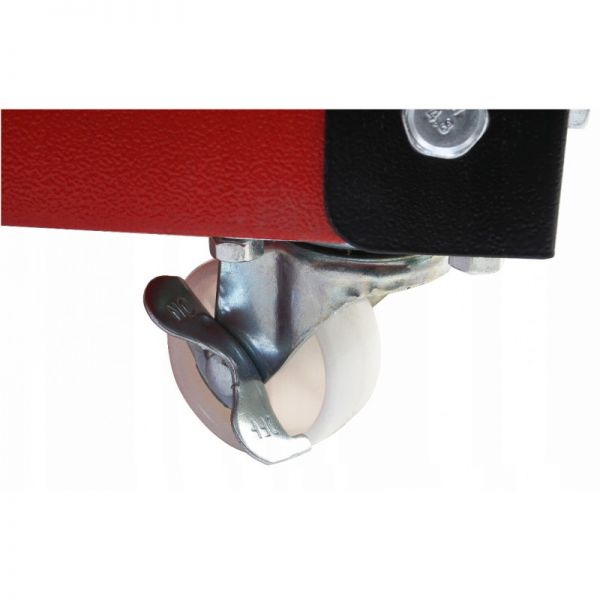 Raft metalic mobil pentru scule atelier 3 rafturi 70x74mm VERKE V33120 ...